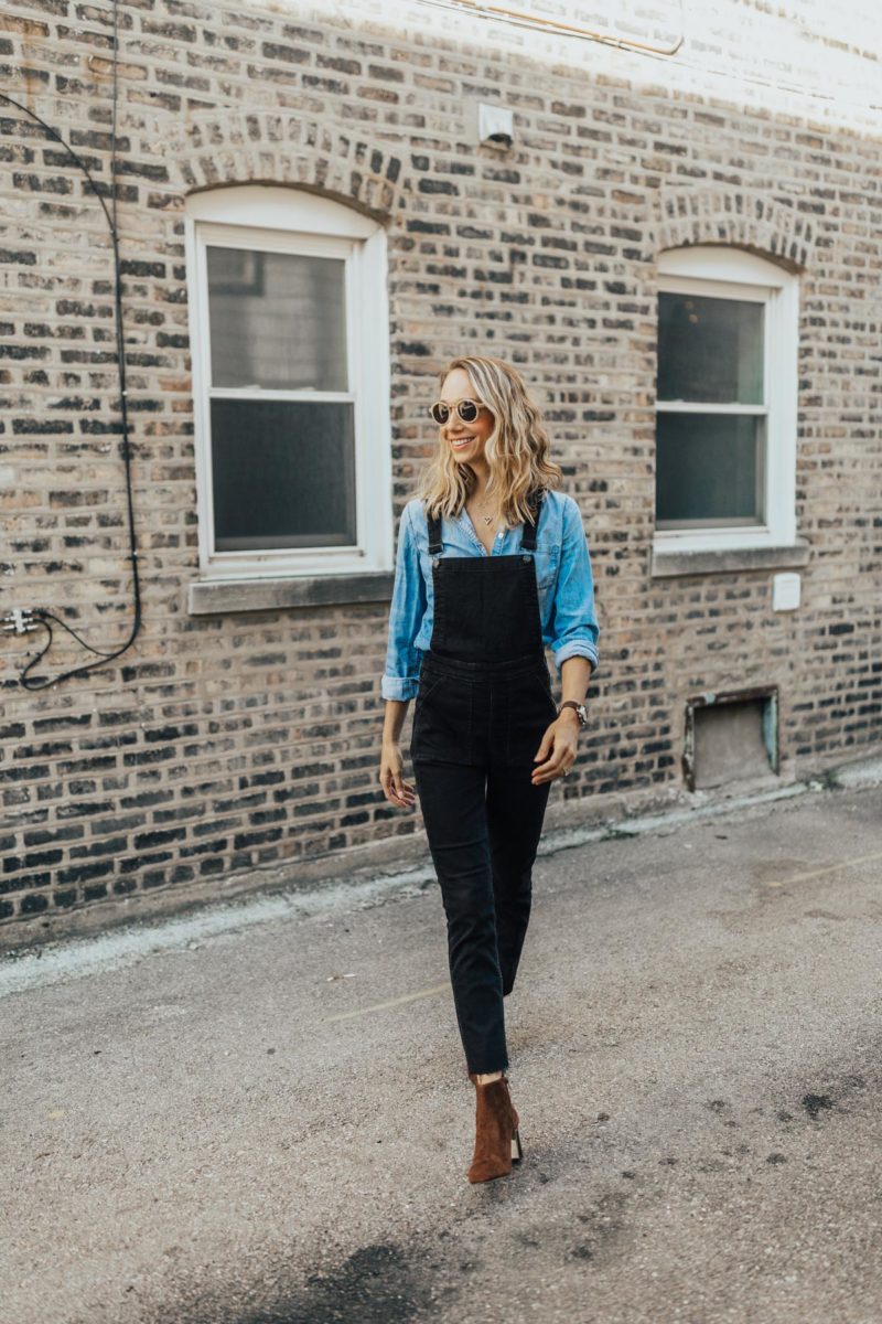 4 Ways to Wear Overalls by Blair Staky | The Fox & She