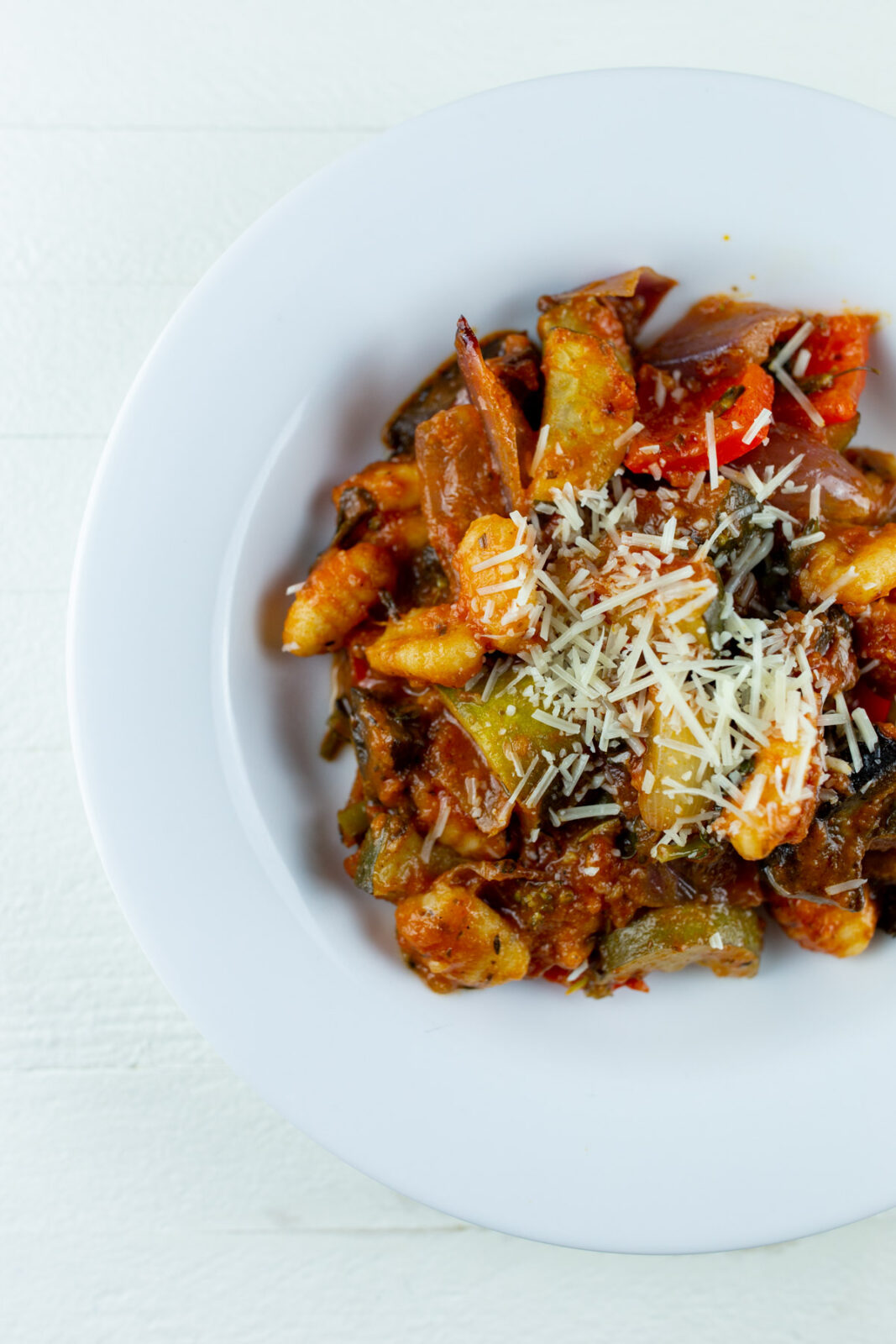 Easy Baked Gnocchi with Roasted Vegetables